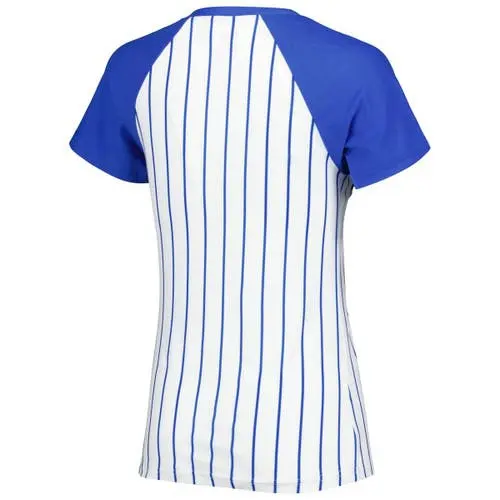 CONCEPTS SPORT Los Angeles Dodgers Reel Pinstripe Top