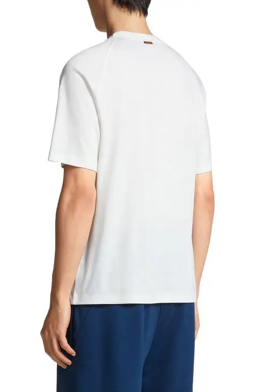 Zegna High Performance™ Short Sleeve Wool T-shirt