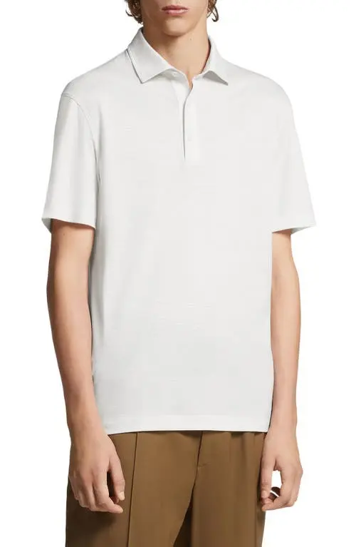 Zegna High Performance™ Wool Polo - White