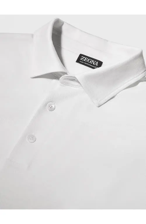 Zegna High Performance™ Wool Polo - White