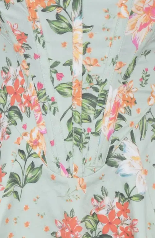 green emerald velvet dress Pretty Pixie Women Floral A-Line Maxi Dress For Women (Pink, S) main image 1
