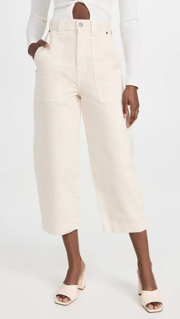 Khaite Hewey Cropped Jeans