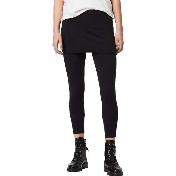 ALLSAINTS Raffi Skirted Leggings