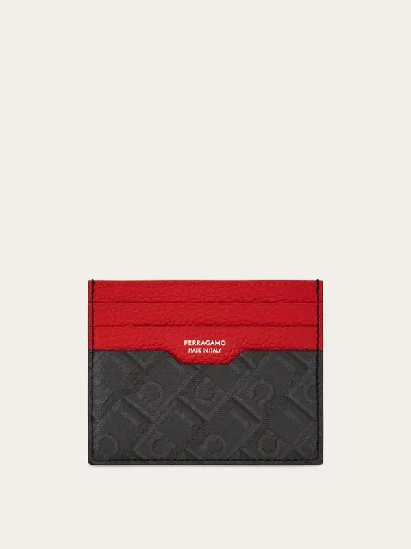 FERRAGAMO Cit Card Holder - Red