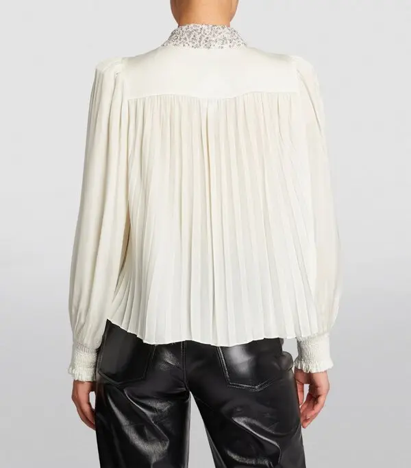 Alice + Olivia Embellished Calida Shirt