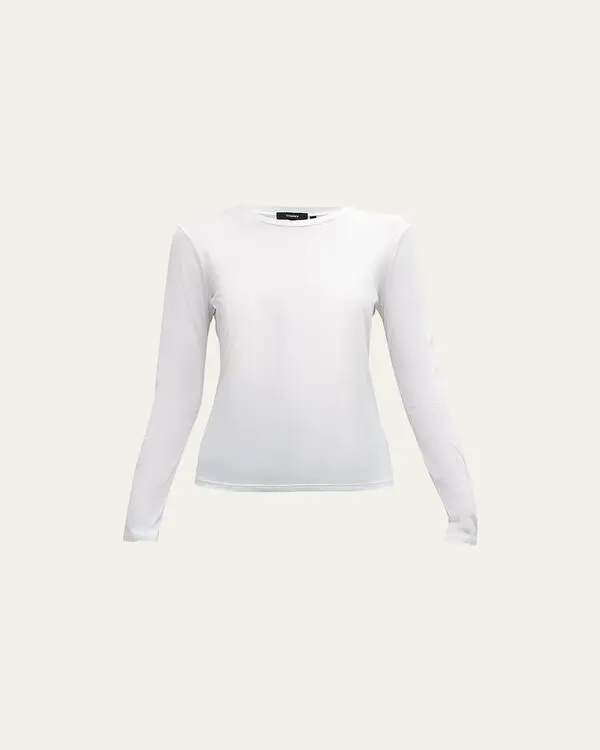 Theory Tiny Tee Long-sleeve T-shirt - White