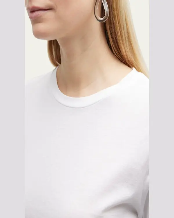 Theory Tiny Tee Long-sleeve T-shirt - White