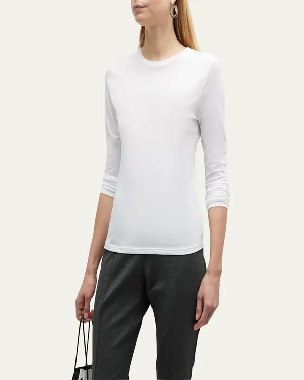 Theory Tiny Tee Long-sleeve T-shirt - White