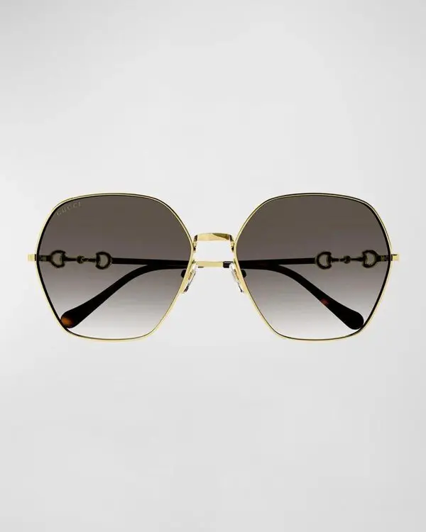 Gucci Metal Butterfly Sunglasses