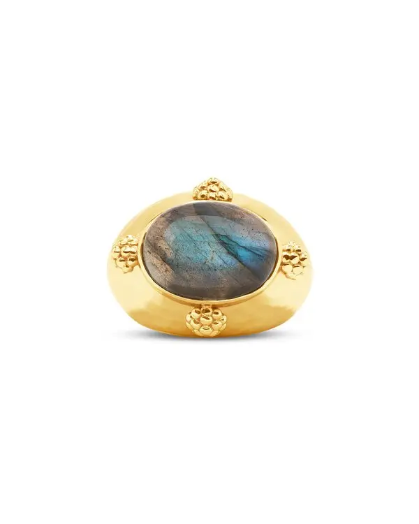CAPUCINE DE WULF Cleopatra Labradorite Ring
