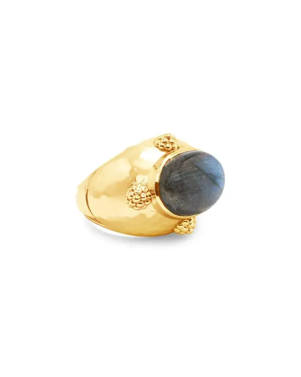 CAPUCINE DE WULF Cleopatra Labradorite Ring