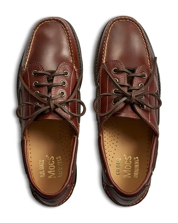 G.H.BASS G. H. Bass Ranger Camp Moc Super Lug Lace Up Shoes