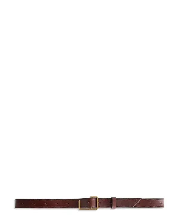 Zadig&Voltaire La Cecelia Leather Belt - Brown