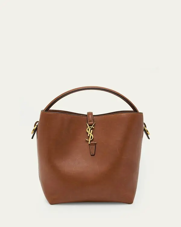 Saint Laurent Le 37 Bucket Bag - Dark Cork