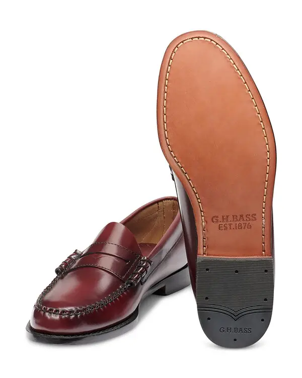 G.H.BASS Larson Weejun Loafers - Wine
