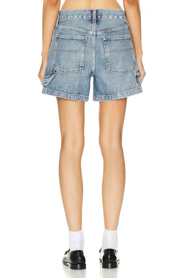 AGOLDE Magda Denim Shorts