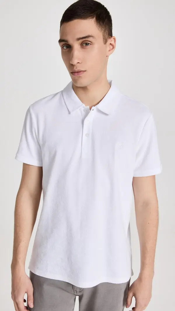 Vilebrequin Phoenix Terry Polo - Blanc