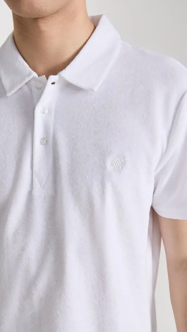 Vilebrequin Phoenix Terry Polo - Blanc