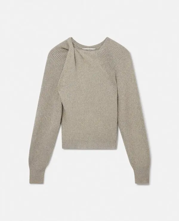 Stella McCartney Regenerated Cashmere Shifting Knot Jumper