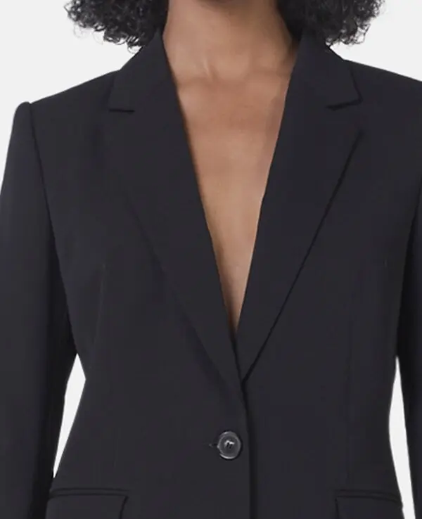 Stella McCartney Wool Flannel Slim Fit Boyfriend Blazer