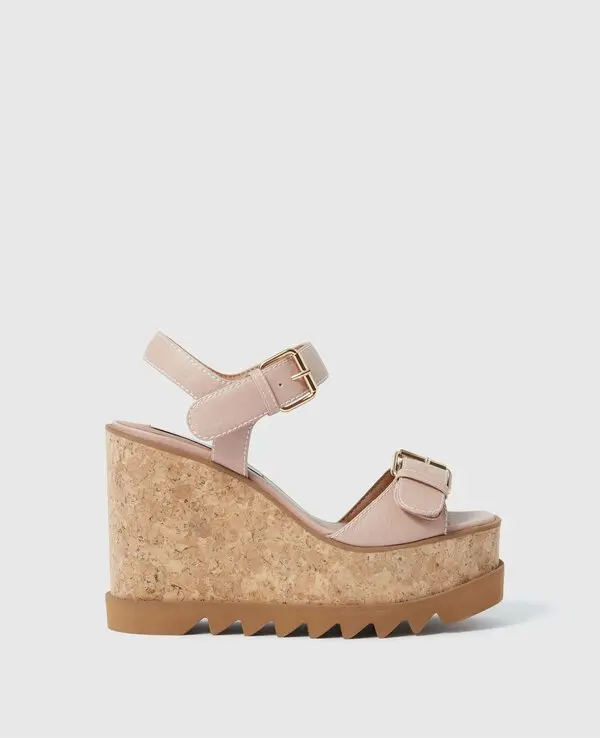 Stella McCartney Platform Sandals - Beige