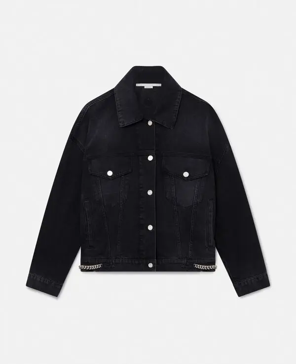 Stella McCartney Falabella Oversized Denim Jacket