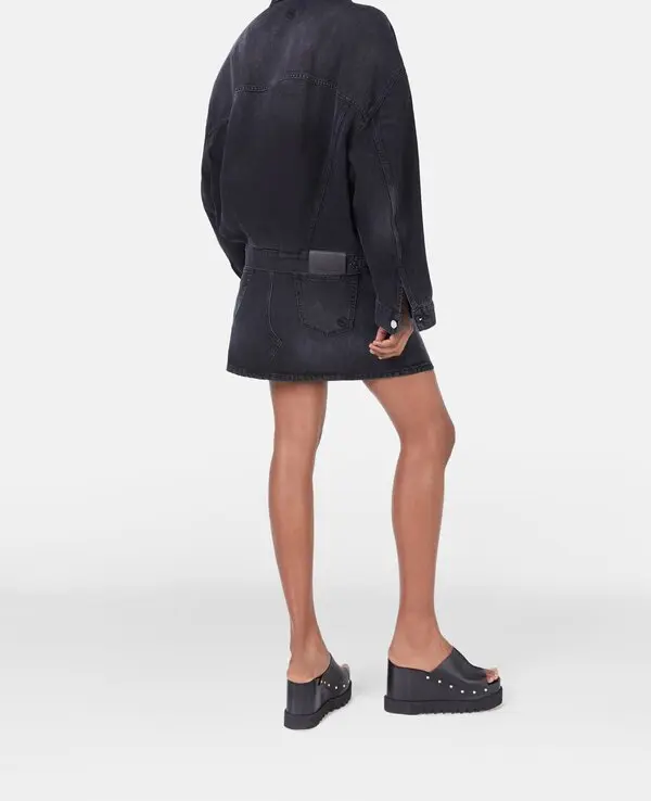 Stella McCartney Falabella Oversized Denim Jacket