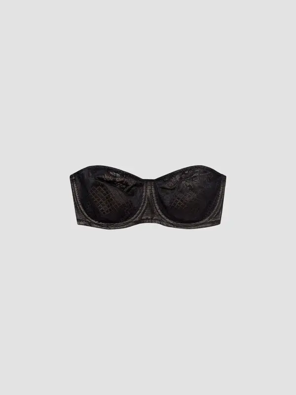 Wacoal Visual Effects Strapless Minimizer Bra - Black