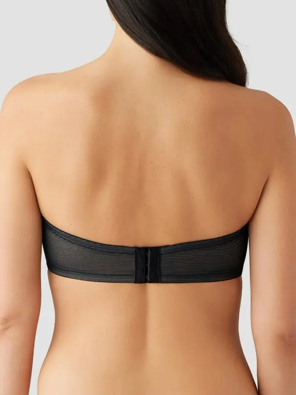 Wacoal Visual Effects Strapless Minimizer Bra - Black