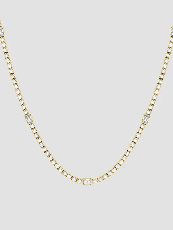 NÄAS Empowering 14k & 8.74 Tcw Lab-grown Diamond Necklace