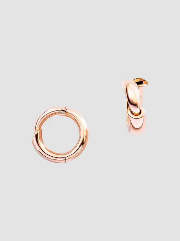 Vhernier Calla The One 18k Hoop Earrings