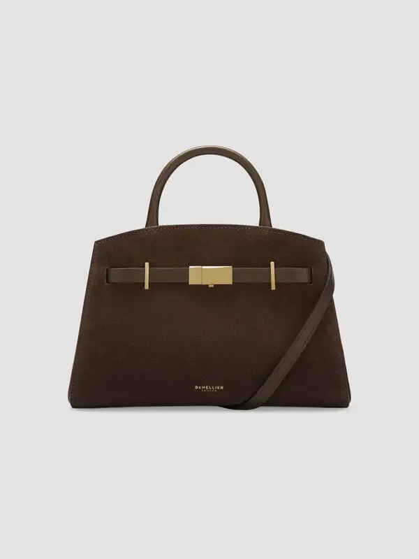 DEMELLIER The Small Hudson Suede Top-handle Bag