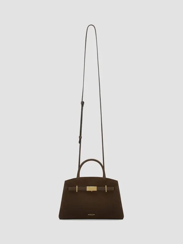 DEMELLIER The Small Hudson Suede Top-handle Bag