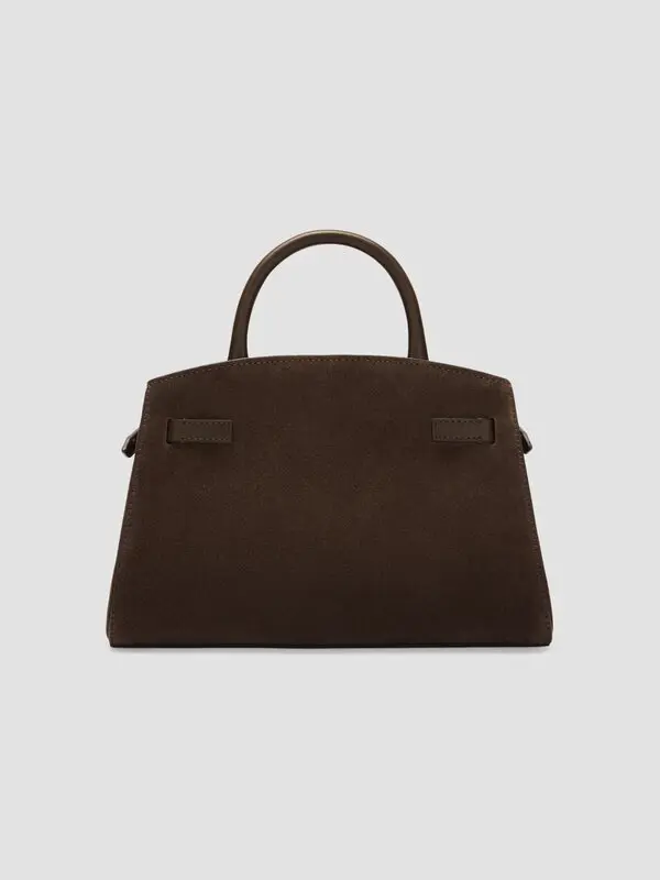DEMELLIER The Small Hudson Suede Top-handle Bag