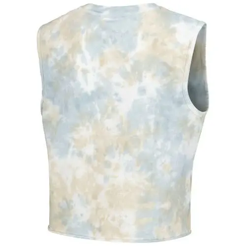 THE WILD COLLECTIVE Los Angeles Dodgers Tie-dye Muscle Tank