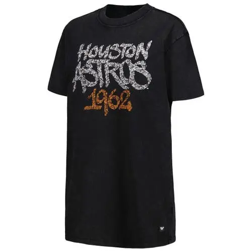 THE WILD COLLECTIVE Houston Astros T-shirt Dress