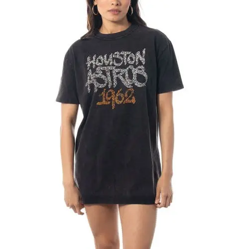 THE WILD COLLECTIVE Houston Astros T-shirt Dress