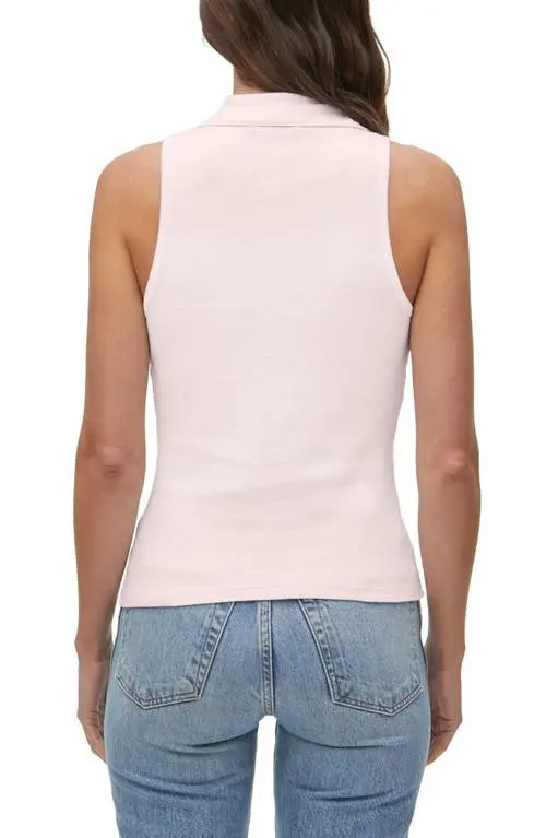 Michael Stars Norah Sleeveless Polo Top