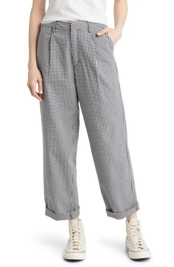 Brixton Victory Gingham Trousers