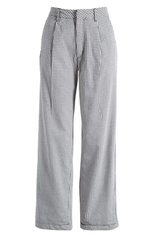 Brixton Victory Gingham Trousers