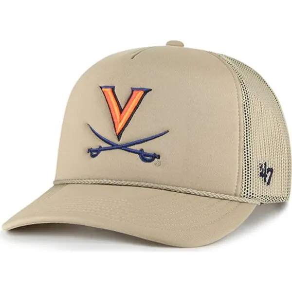 '47 Virginia Cavaliers Foam Front Mesh Trucker Snapback Hat