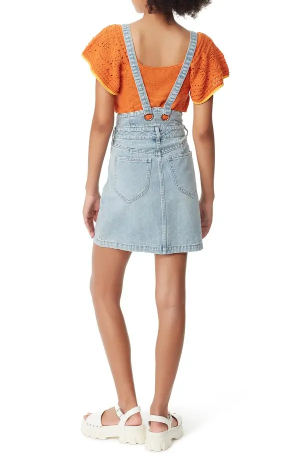 Circus Ny By Sam Edelman High Waist Denim Overall Dress In Gemini - 60% Off  | Editorialist