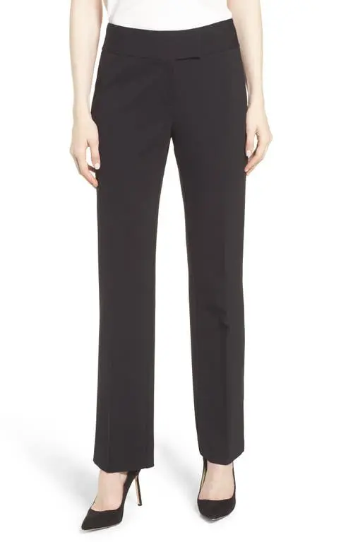 CECE DUPRAZ Ponte Knit Boot Leg Pants