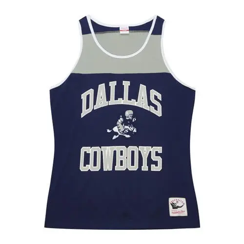 Mitchell & Ness Dallas Cowboys Heritage Colorblock Tank Top