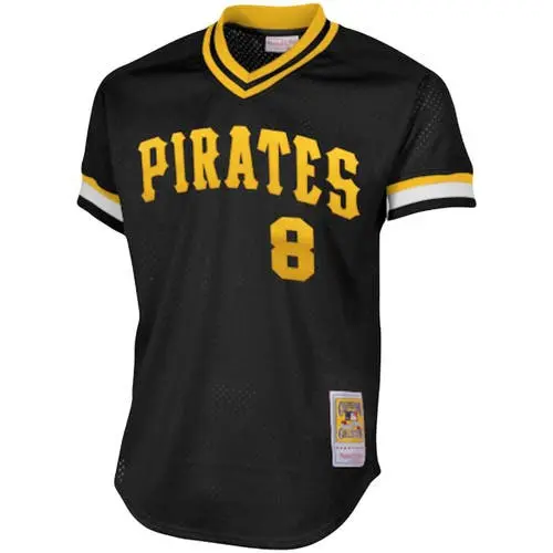 Mitchell & Ness Willie Stargell Pittsburgh Pirates Cooperstown Collection Mesh Batting Practice Jersey