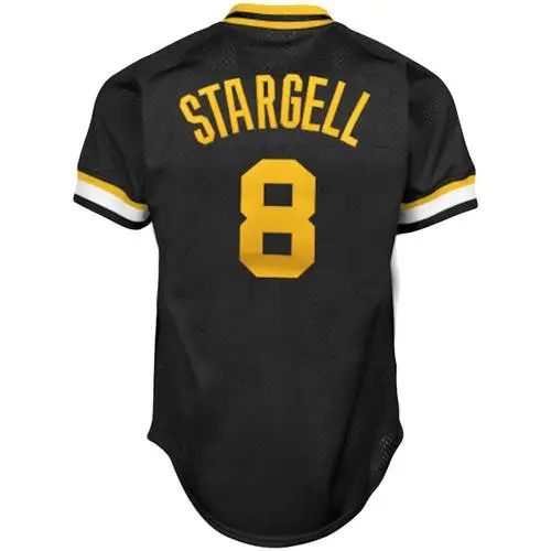 Mitchell & Ness Willie Stargell Pittsburgh Pirates Cooperstown Collection Mesh Batting Practice Jersey