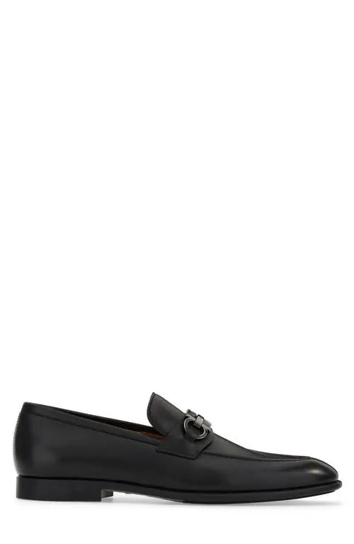 FERRAGAMO Foster Bit Loafer - Nero
