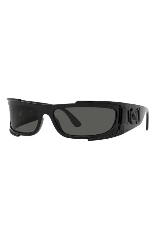 Versace 67mm Rectangular Sunglasses