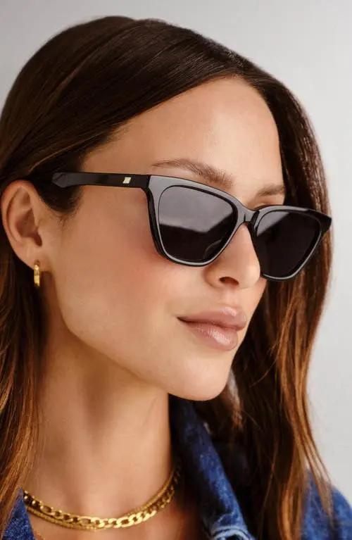 Le Specs Steadfast 51mm Gradient D-frame Sunglasses
