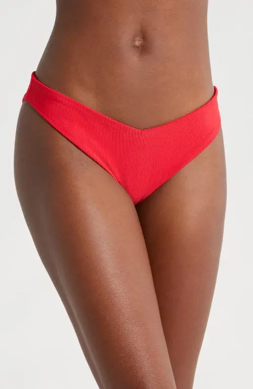 Beach Riot Vanessa Bikini Bottom - Red
